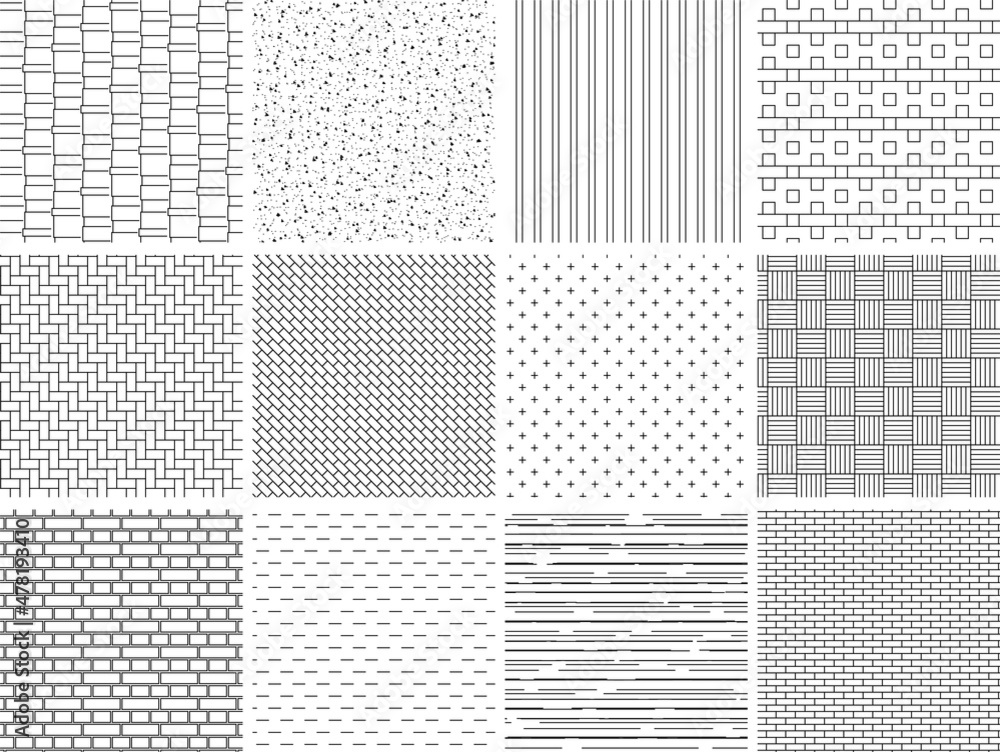 seamless hatch pattern of architectural texture background Stock Vector ...