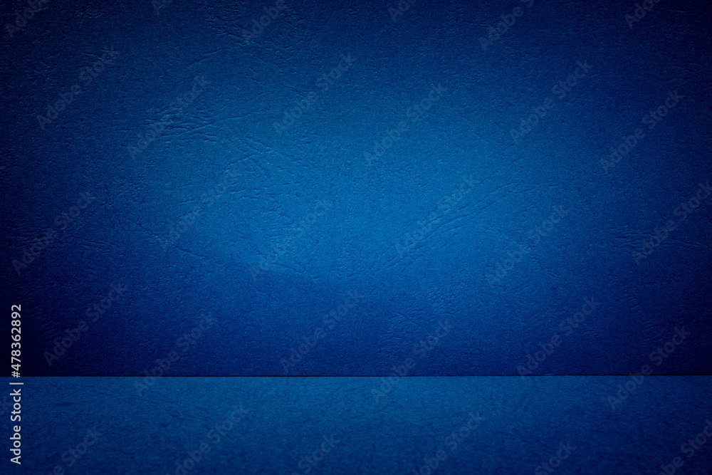 Dark blue rough paper background. Blue crumpled paper texture Stock ...