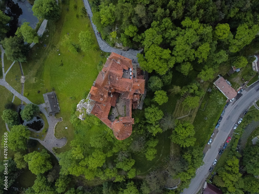 Bran Castle, Romania, Transylvania Region, Europe. Commonly known ...