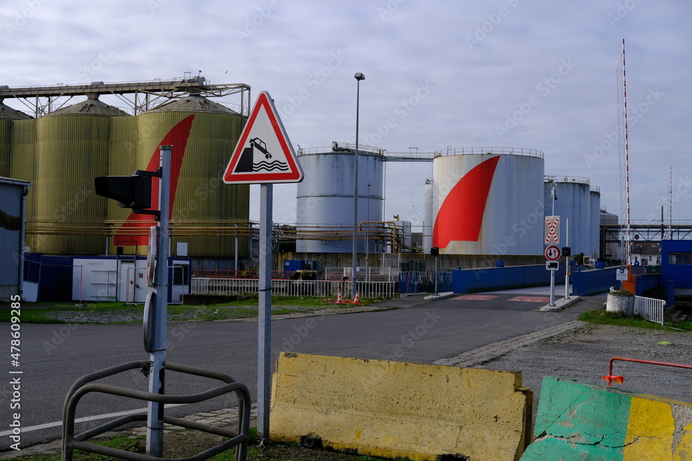 Some spare parts of some offshore wind turbines. The 5th January 2021 ...