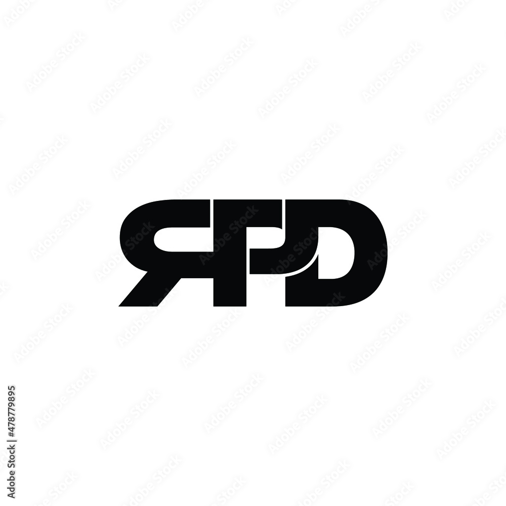 RPD letter monogram logo design vector Stock Vector | Adobe Stock