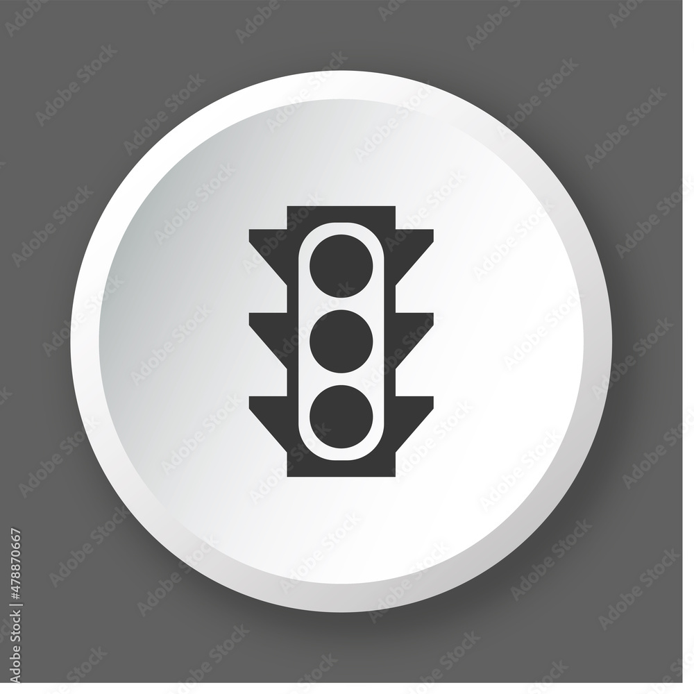 Logo feu de circulation. Stock Vector | Adobe Stock