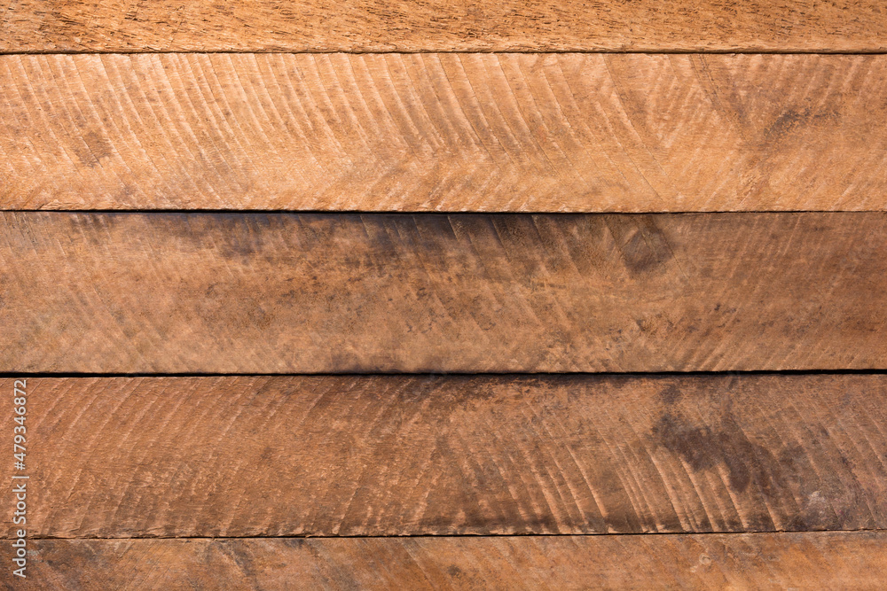 surface of rough bare wood planks, unfinished lumber boards background ...