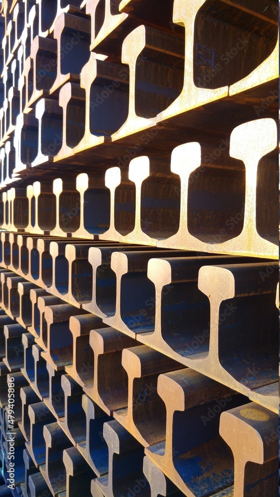 Photo Stock TRAIN , rail, carril, perfil, uic, architecture, pattern ...