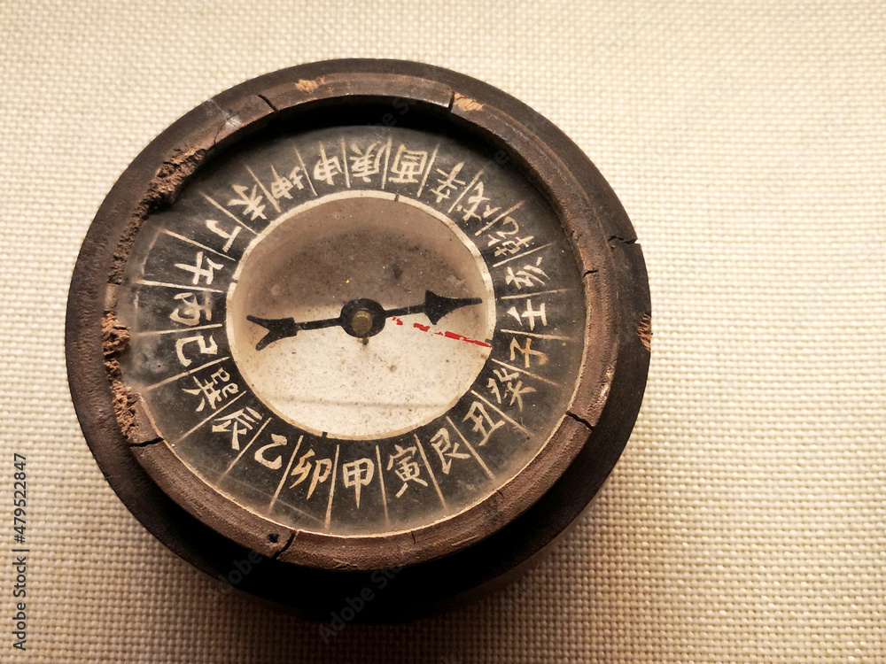 The compass in ancient China Stock Photo | Adobe Stock