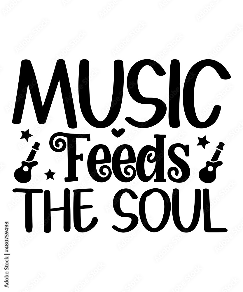 Music SVG Bundle, Music Notes SVG, I Love Music, Music Staff Svg, Whole ...