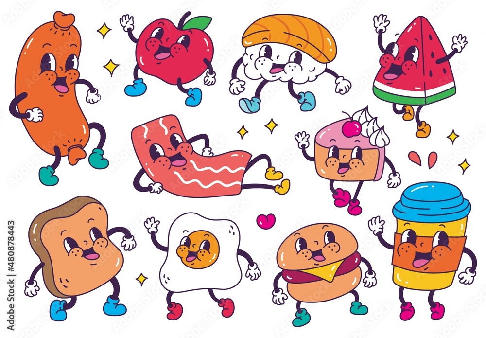 Food Illustration Vintage