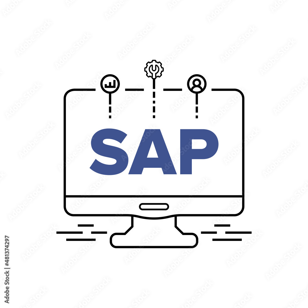 SAP Enterprise Resource Planning (ERP) construction concept module ...