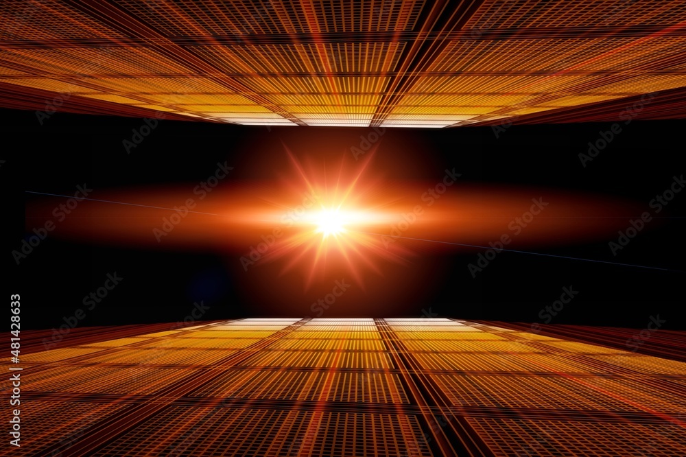 Flash lens flare effects for overlay designs or screen blending Stock ...