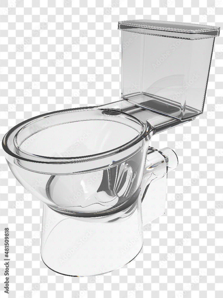 wc glass png render Stock Vector | Adobe Stock