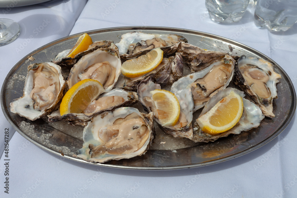 typical dishes cuisines in the South African and Namibian oysters ...