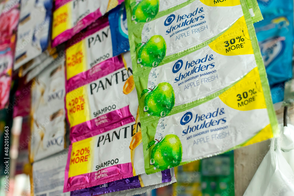 Manila, Philippines - Jan 2022: Head and shoulders, Pantene and Dove ...