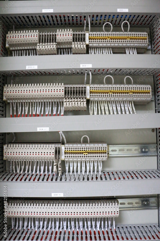 Terminal for wiring ,Control system wiring in terminal fuse ,electric ...