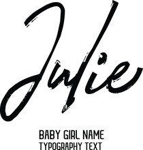 First Name - JULIE Free Stock Photo - Public Domain Pictures