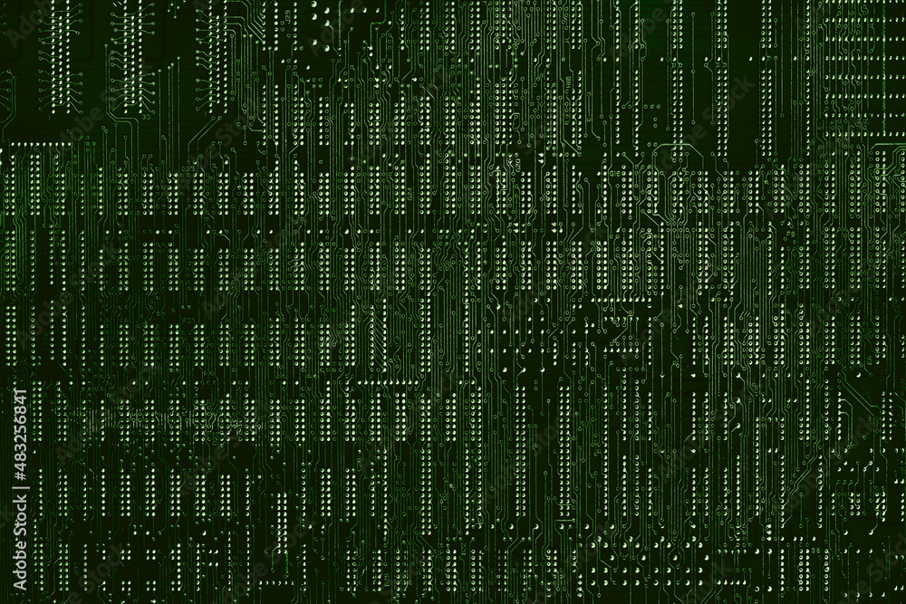 Printed Circuit Board Pcb Back Side With Lead Solder Texture Pattern For Digital Technology