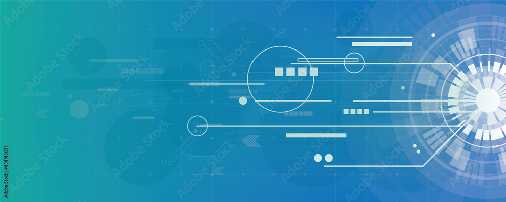 Technology electric digital abstract background. Vector design.for ...