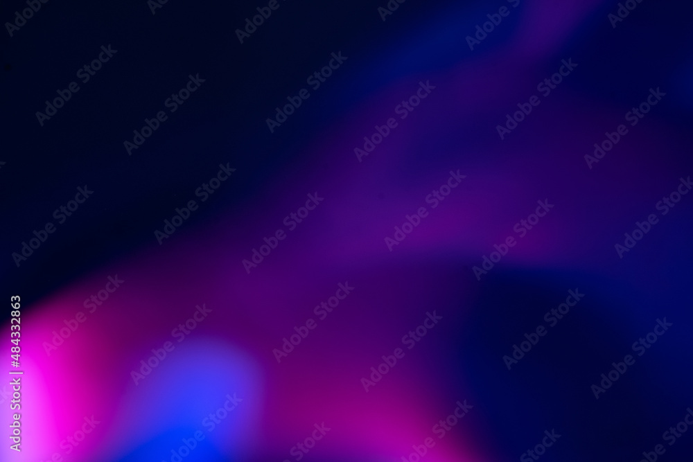 Defocused neon glow. Light flare overlay. Futuristic led illumination ...