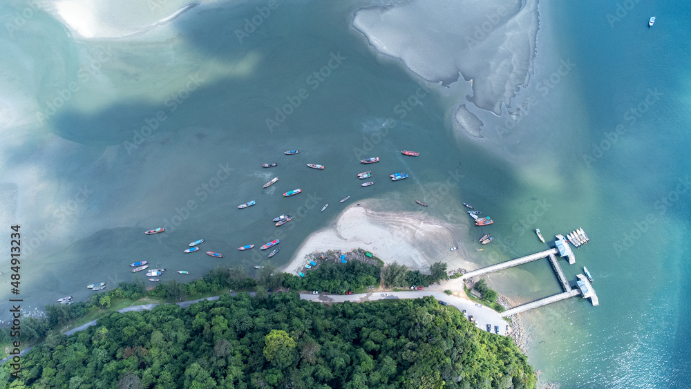 Beautiful sea at Laem Son National park, Ranong, Thailand. In area of ...