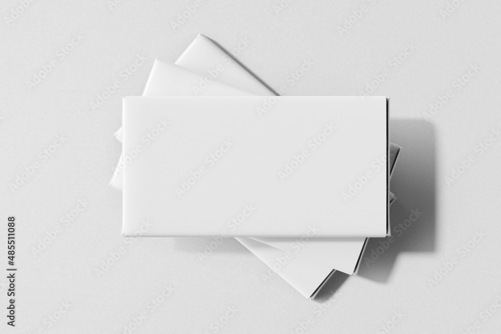 flat lay stacked confection three choco sweet bar food packaging label ...