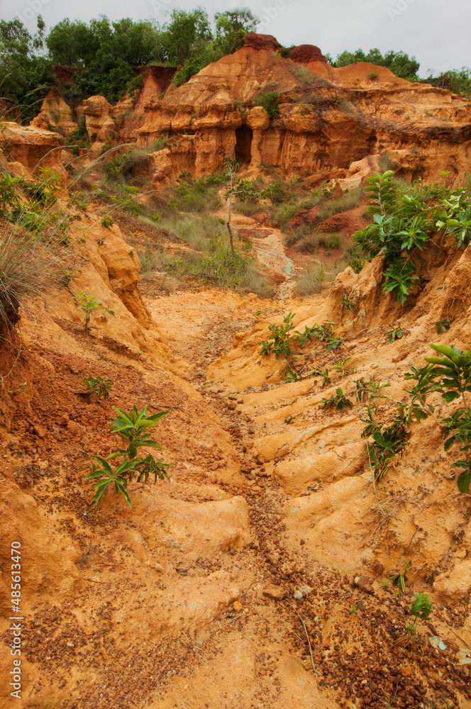 Gongoni, called "grand canyon" of west bengal, gorge of red soil, West ...