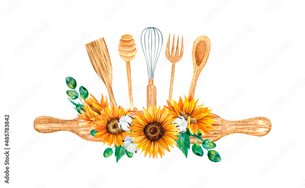 Bakery Utensils Clipart
