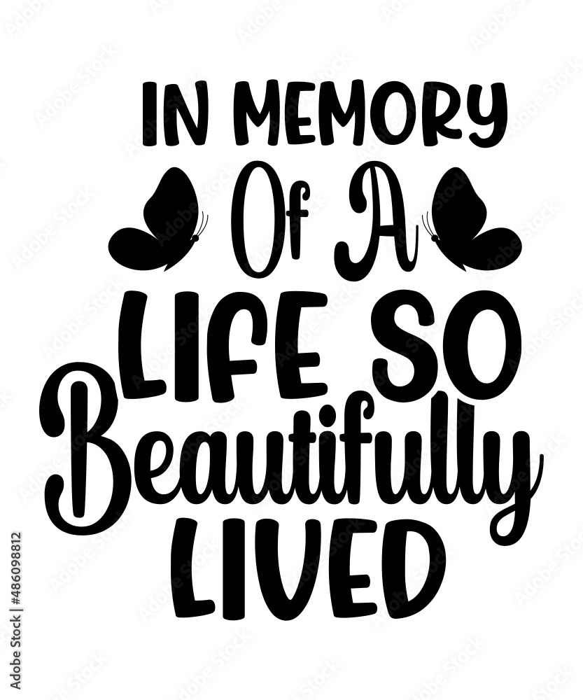 Memorial Svg Bundle,Memorial Quotes Svg, Rest In Peace Svg, Cardinal ...