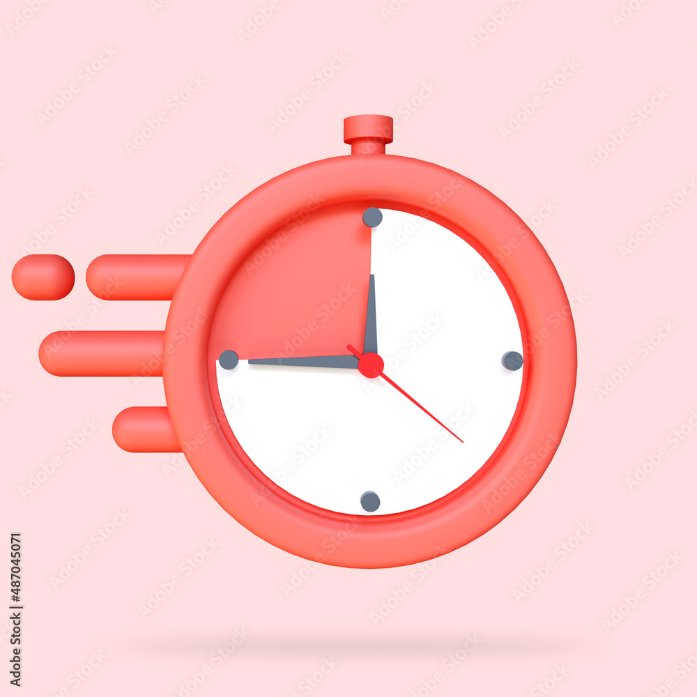 fast clock icon