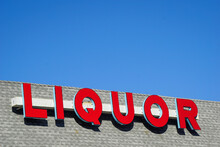 Vintage Liquor Store Sign Free Stock Photo - Public Domain Pictures