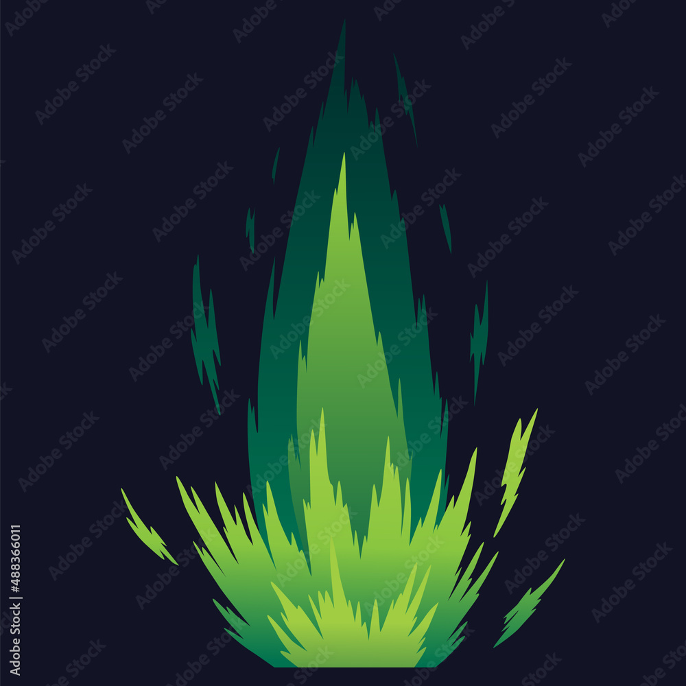 Cartoon explosion icon. Comic book element. Boom cloud and flame, smoke ...