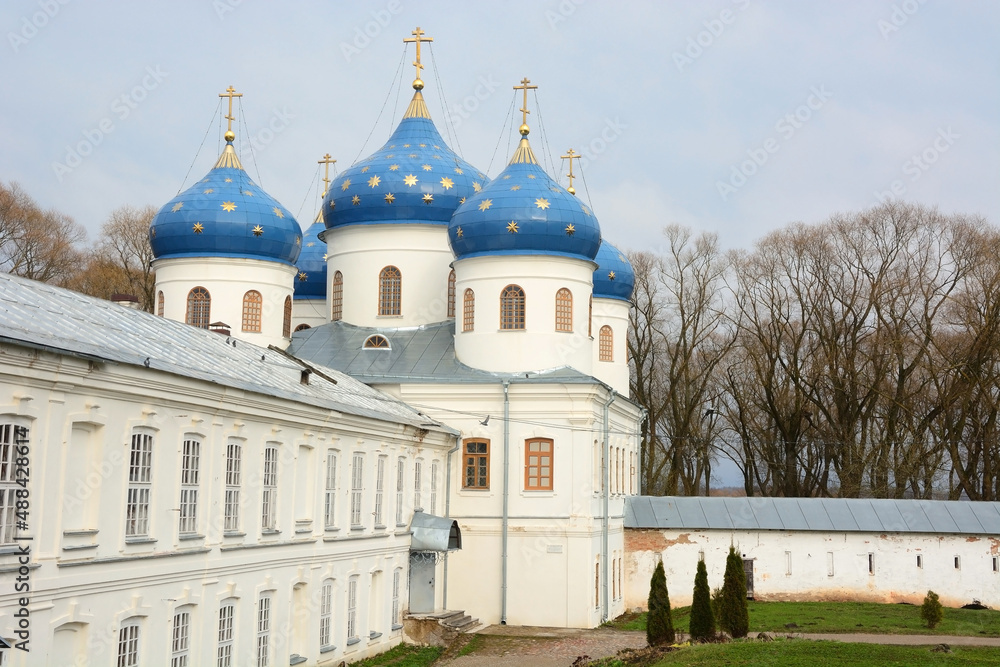St. George's Cathedral of St. George's Monastery at the source of the ...
