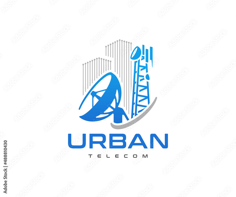 communication tower logo