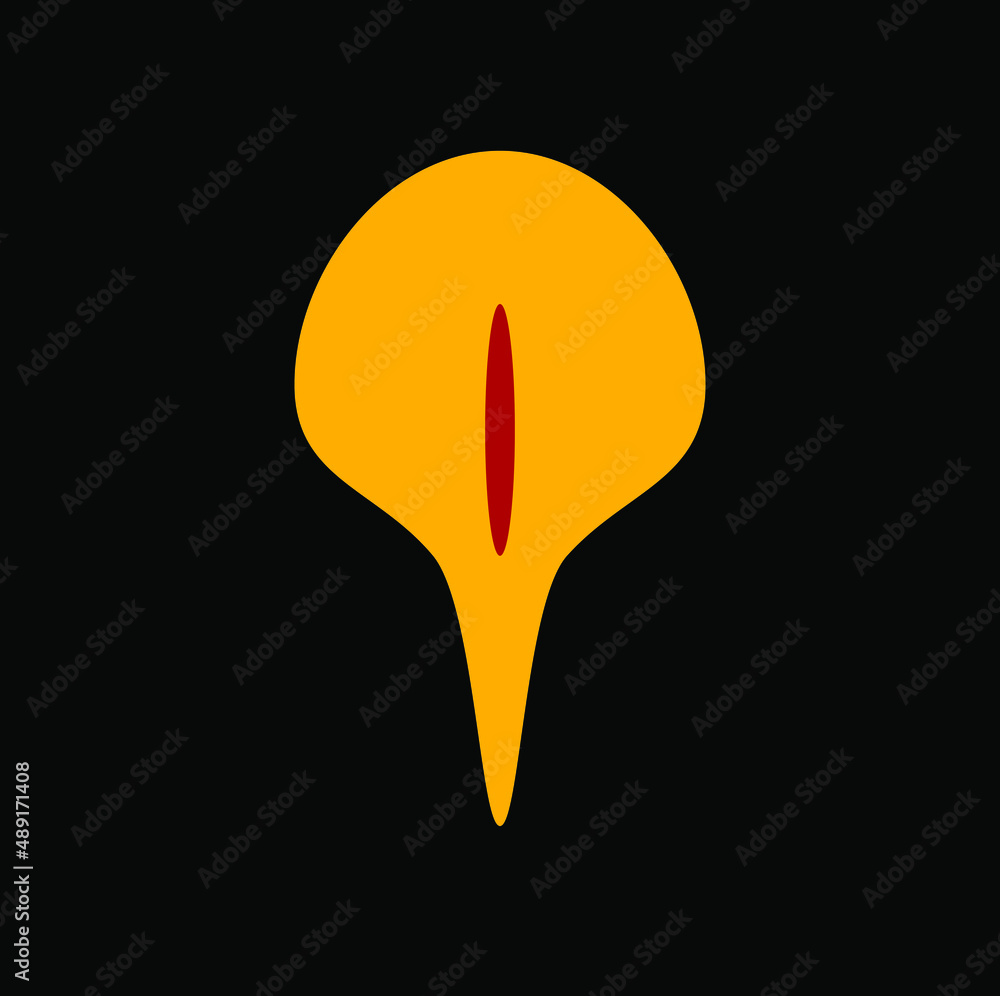 Lord VItthal Tilak icon (Hindu God Name). Mauli tilak with a black ...