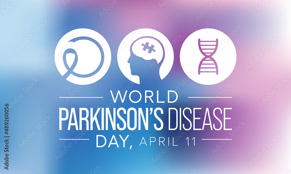 Image vectorielle Stock World Parkinson's Disease day is observed every year on April 11, it is ...