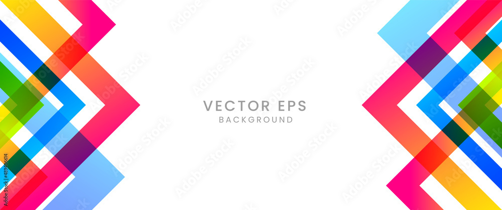 Abstract colorful geometric background vector design Stock Vector ...