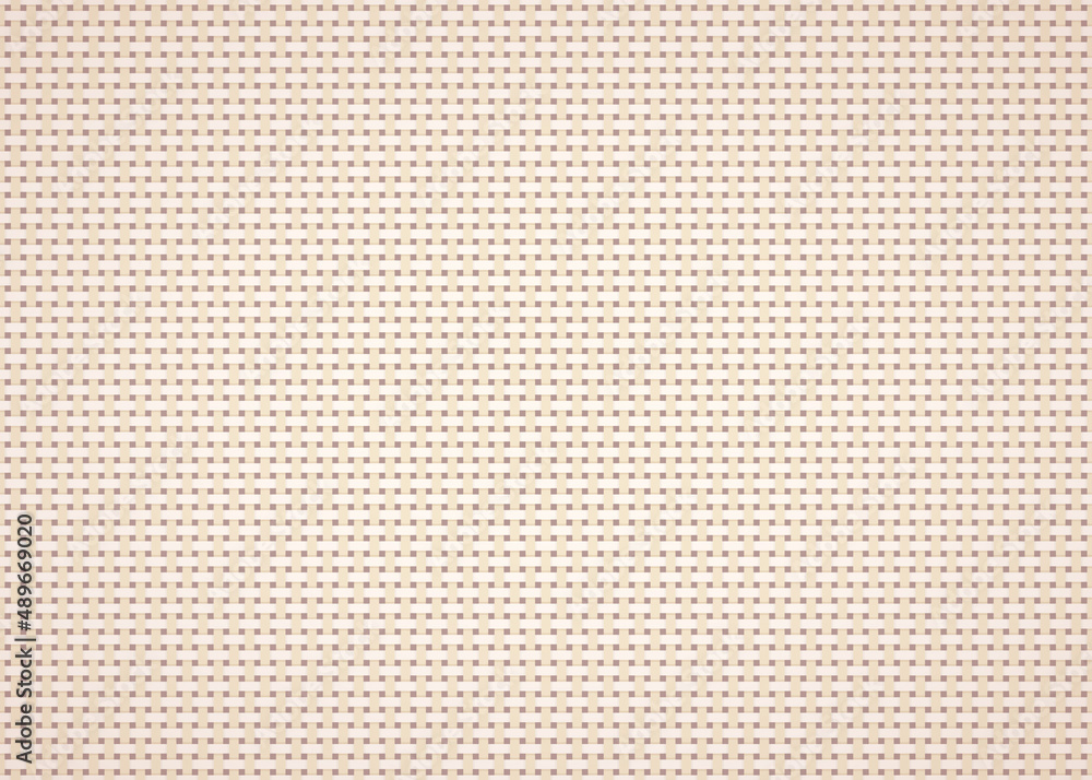 Beige canvas plain weave texture. Vector pattern background Stock Vector | Adobe Stock