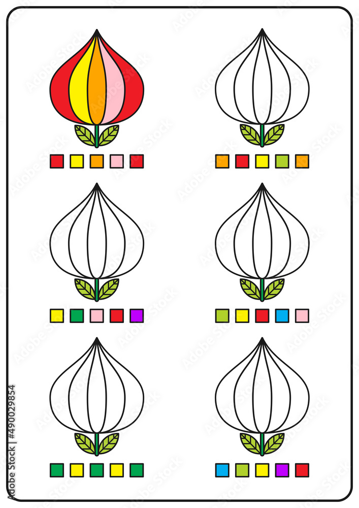 Coloring pages, educational games for children, preschool activities ...