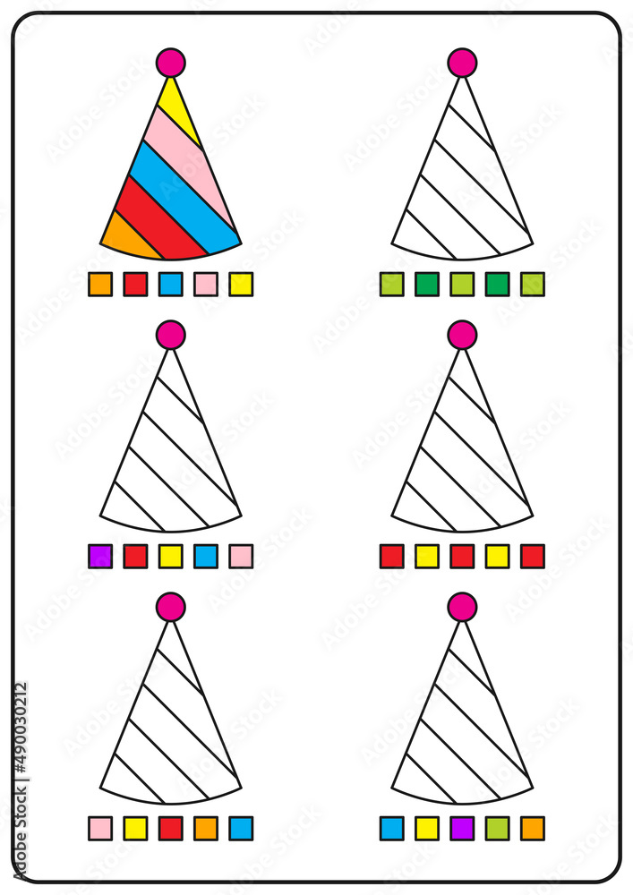 Coloring pages, educational games for children, preschool activities ...