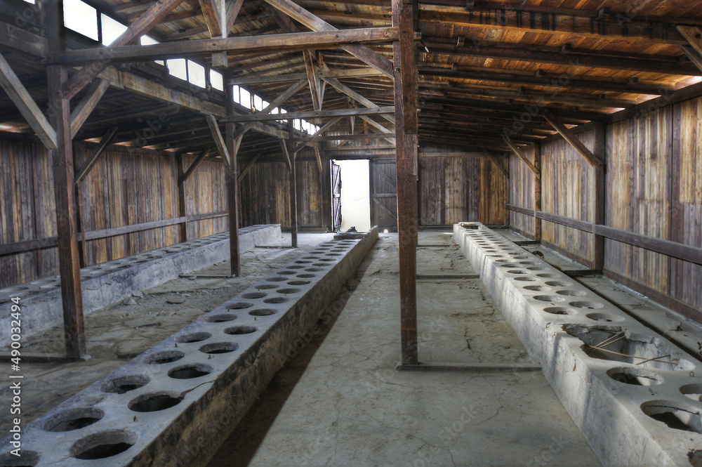 Oswiecim, Poland - The infamous Auschwitz-Birkenau, a former Nazi ...