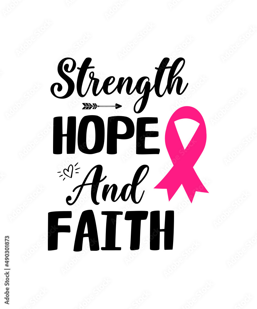 Vector de Stock Breast Cancer SVG Bundle Cut Files, Vector Printable ...