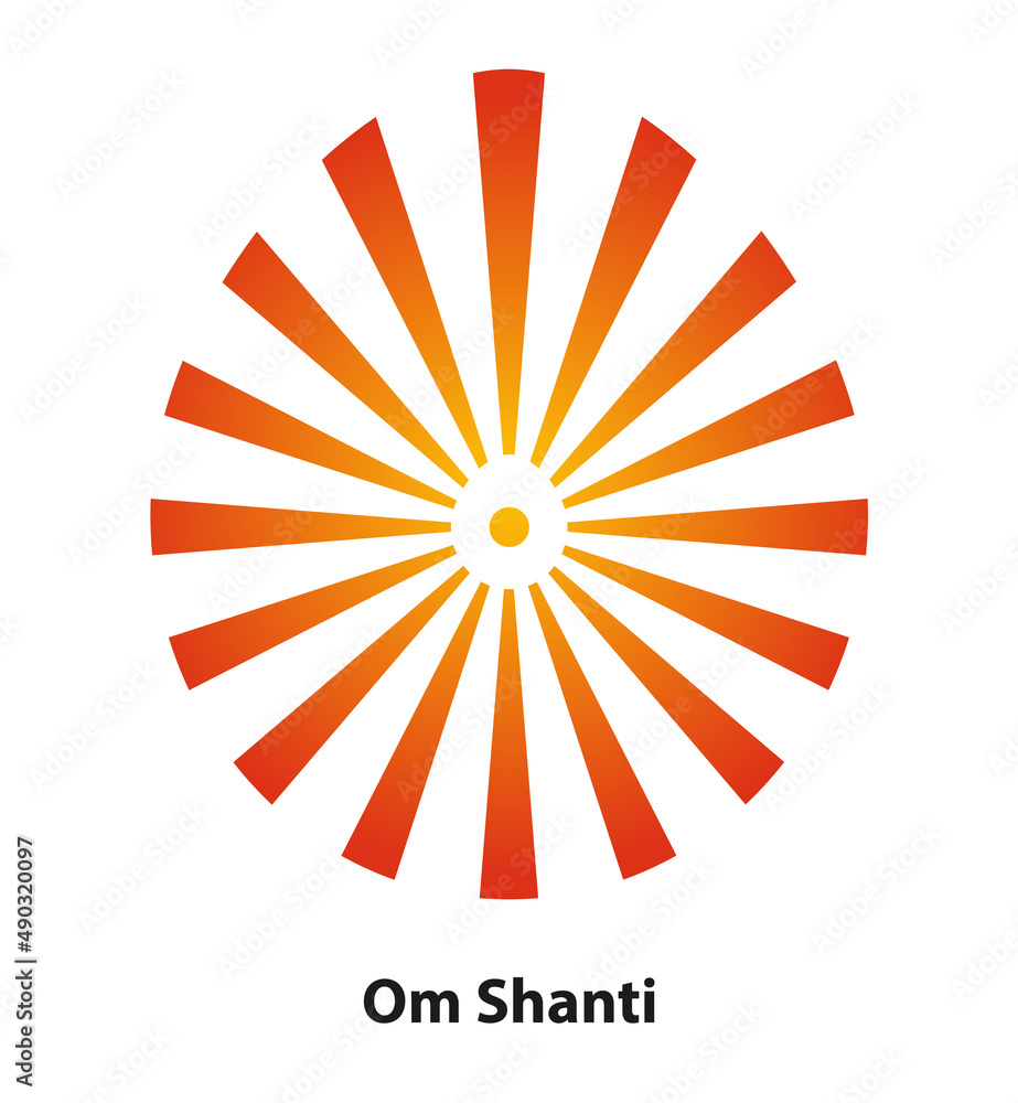 Brahma Kumaris Symbol, Shiv Baba Sign. Stock Vector | Adobe Stock