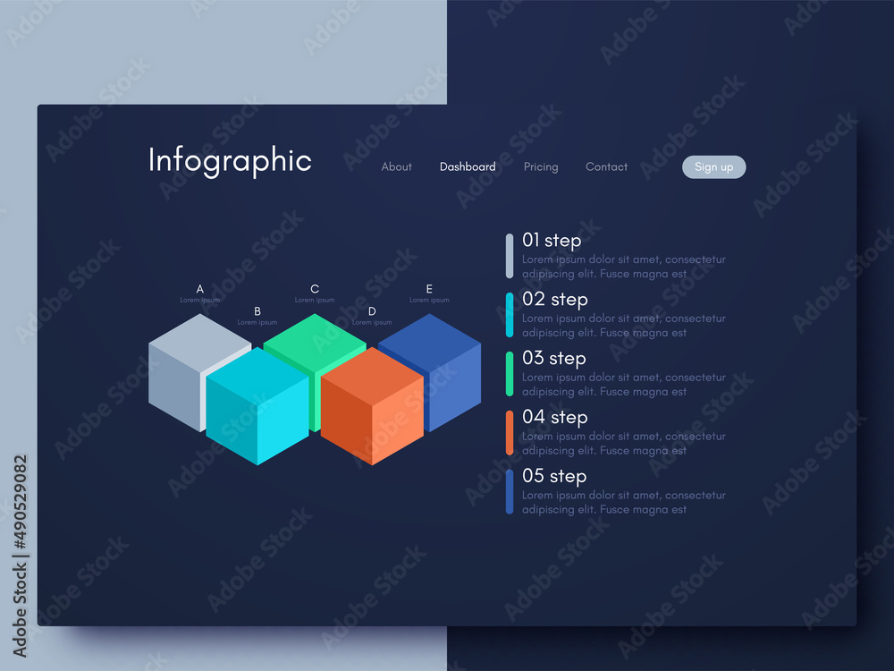 Modern infographic vector elements for business brochures. Use in ...