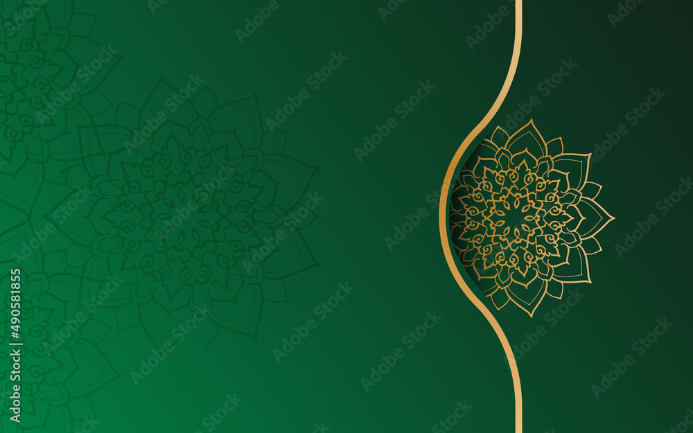 islamic background with mandala Stock Illustration | Adobe Stock