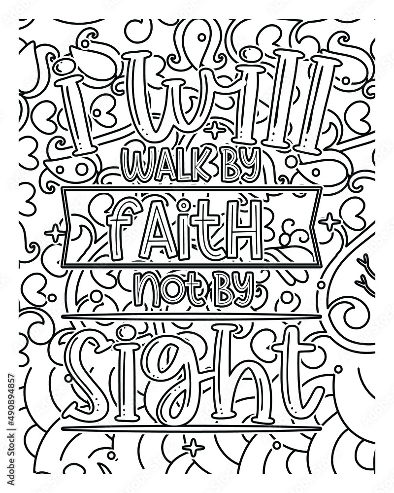 Motivational Quotes coloring page design. Motivational Quotes line art ...