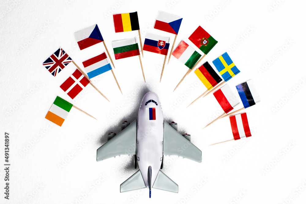 European countries close airspace to Russian aviation because of the ...