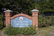 St. Augustine Lighthouse Sign Free Stock Photo - Public Domain Pictures