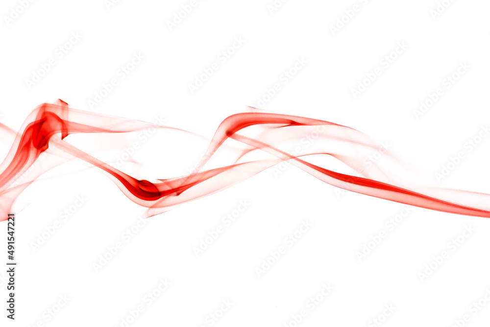 line red smoke group, Isolated white background Stock Illustration ...