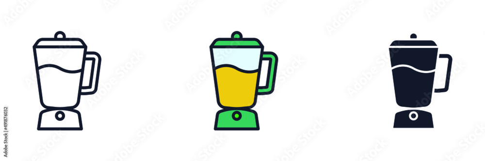 blender icon symbol template for graphic and web design collection logo ...