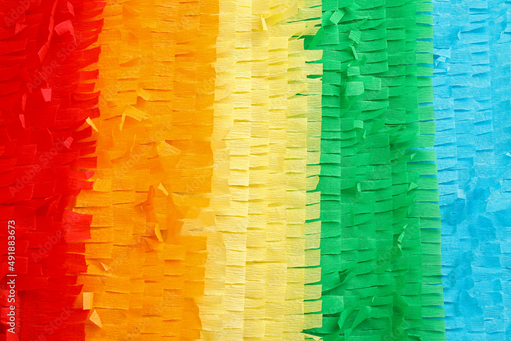 Texture of colorful Mexican pinata as background Stock Photo | Adobe Stock