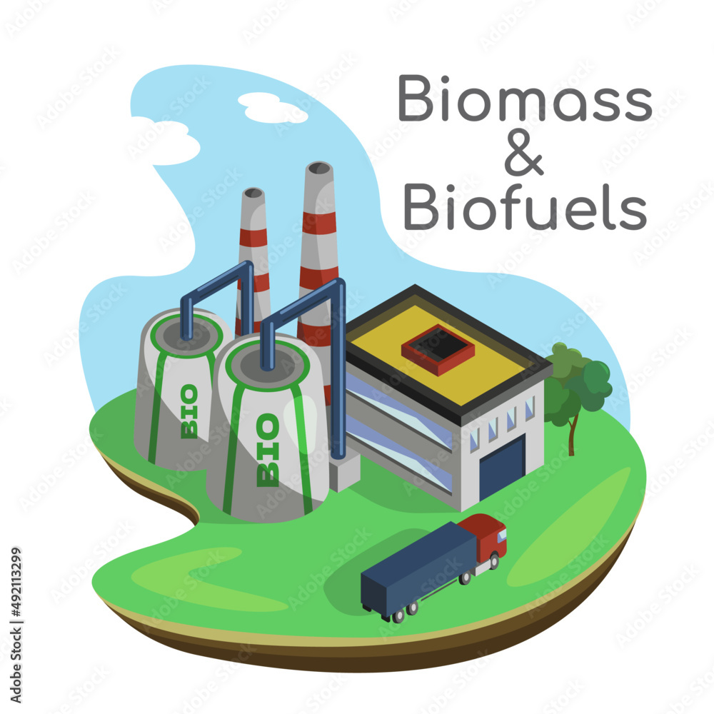 Biofuel renewable energy as an alternative green gas concept. Bio fuel ...