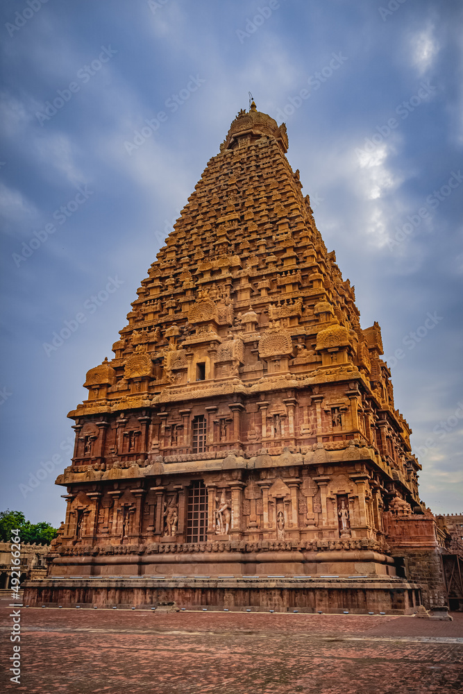 Tanjore Big Temple or Brihadeshwara Temple was built by King Raja Raja ...
